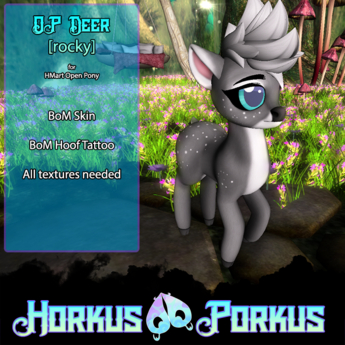Second Life Marketplace - [HkPk] Deer for Hmart OP - Rocky